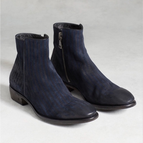 John Varvatos | Shoes | John Varvatos Collection Keith Suede Zip Boot ...